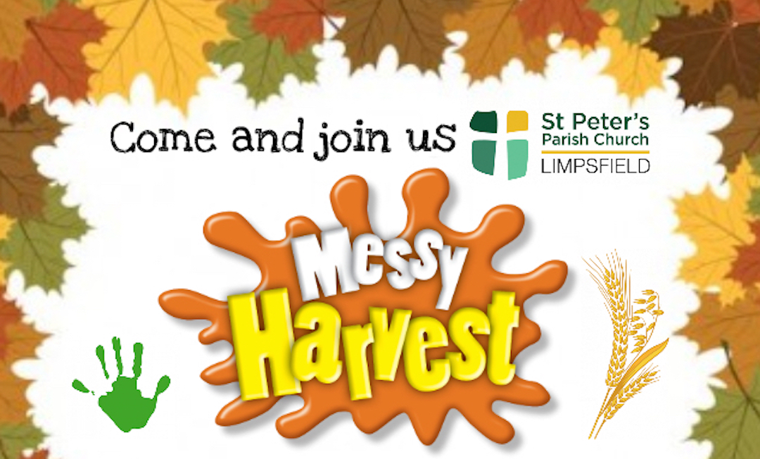 Don’t miss: Messy Church – Harvest Style! – Limpsfield, Surrey